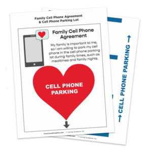 Resource: Family Cell Phone Agreement and Cell Phone Parking Lot